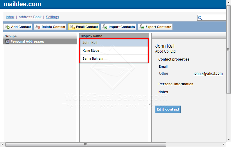 Technology Land Co., Ltd.: [MD] วิธี Import รายชื่อผู้ติดต่อ จากไฟล์ vCard (*.vcf) ลง Address ...