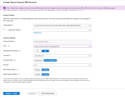 Using Mongoose Framework To Access Azure Cosmos Db Mongodb Api