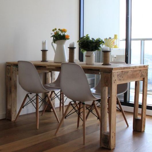 Pallet Table: incredible ideas, prices and DIY projects