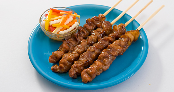 Pork Bbq On Stick