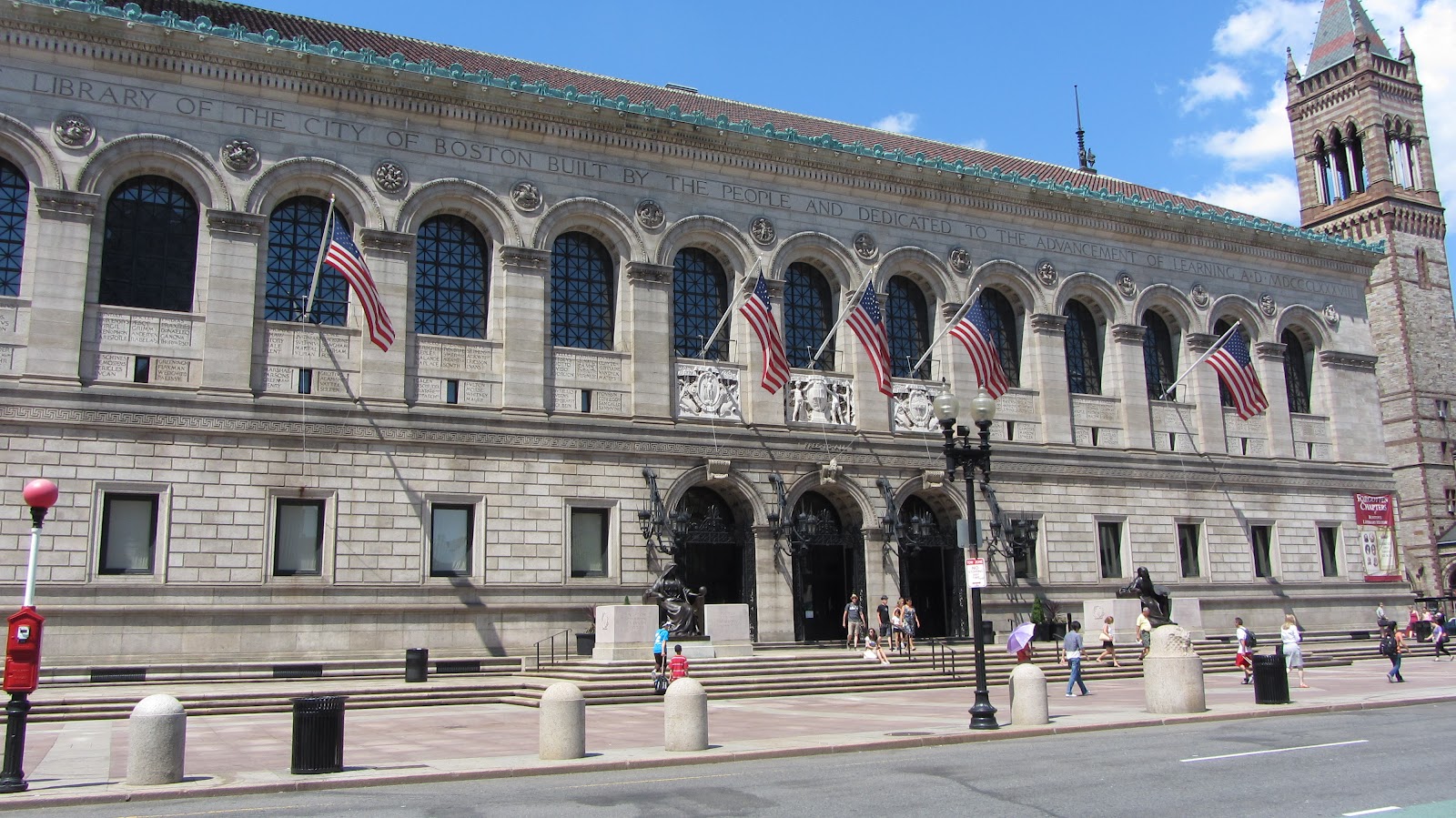 Boston: Boston public library