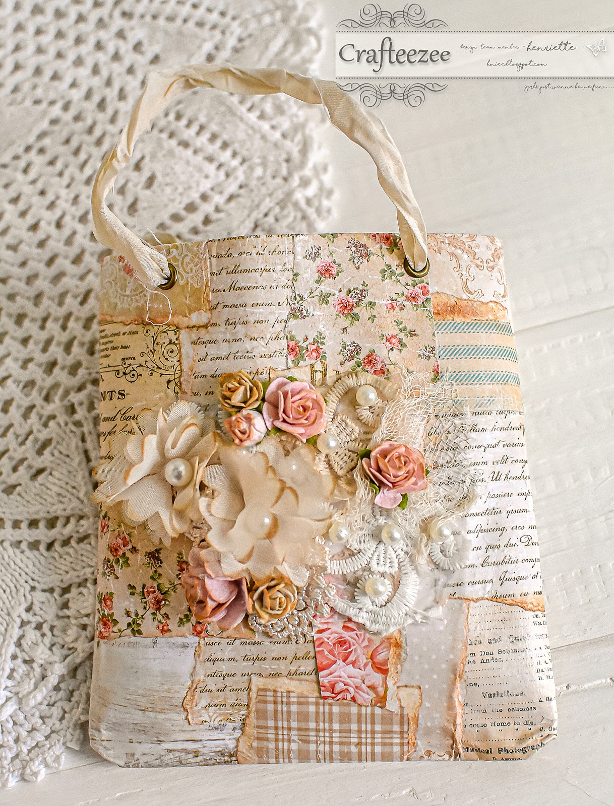 Mini journal and matching bag - Henriëtte van Mierlo