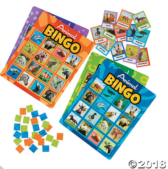 The Playful Otter: Animal BINGO