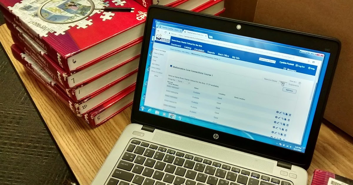 CynthiaParkhill: Cataloging textbooks: mobile set-up brings librarian ...