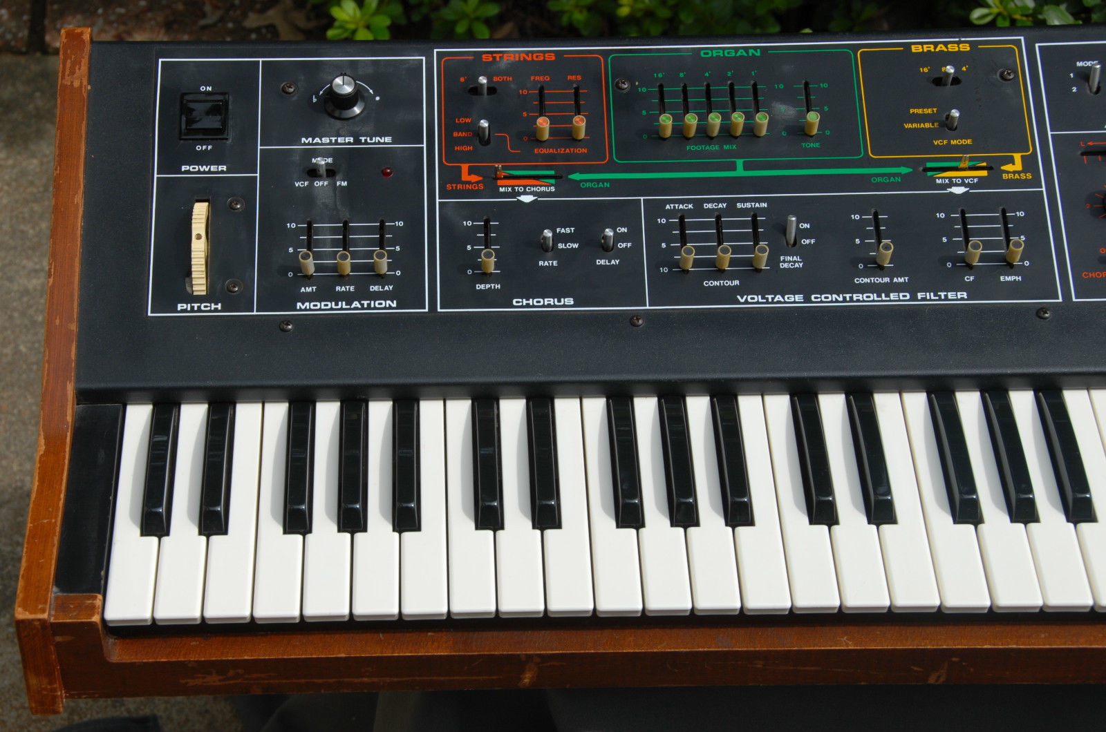 MATRIXSYNTH: Moog Opus-3 Vintage Analog Strings Organ Brass Synth