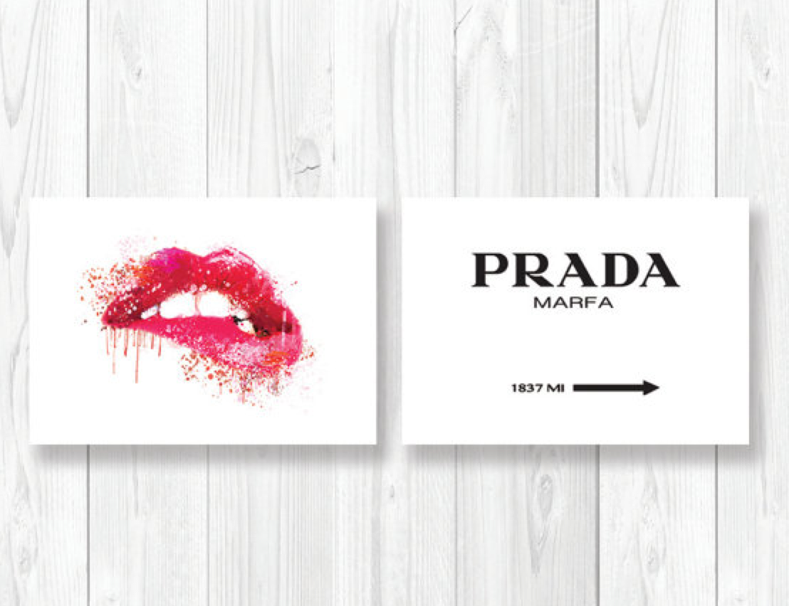 Art R Us- Best Art Print Posters Toronto: Pink Lip,Lips art,Prada MArfa ...
