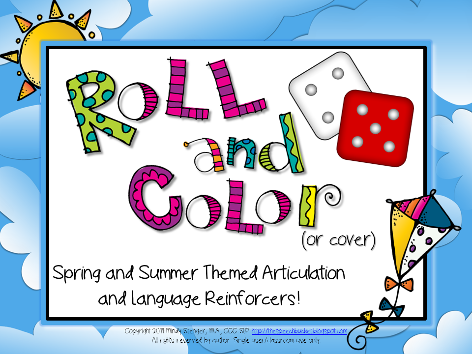 The Speech Bucket: Spring is FINALLY here!