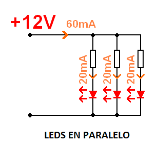 Funcionamiento del circuito en lámparas y luminarias LED´s. Diagramas y ...