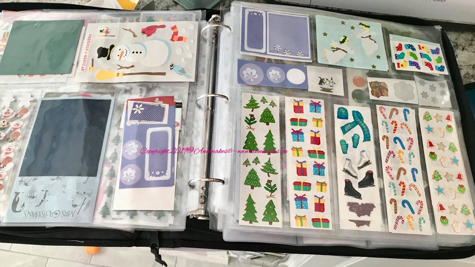 Annmakes: How to Organize and Store your Stickers