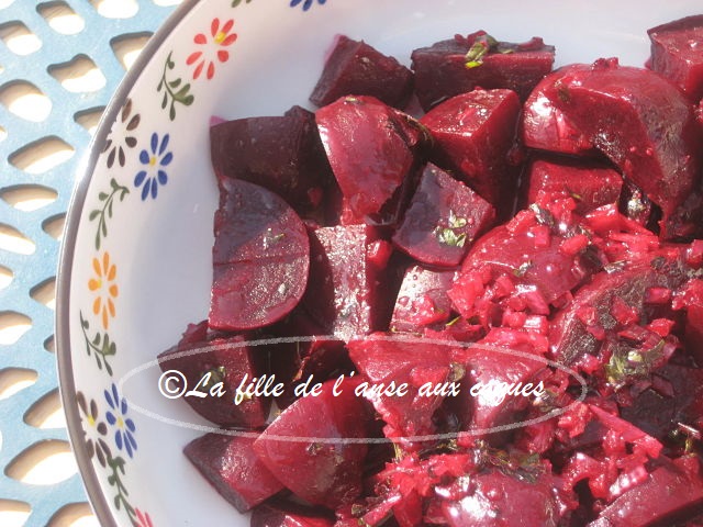 La fille de l'anse aux coques: BETTERAVES À LA LIBANAISE