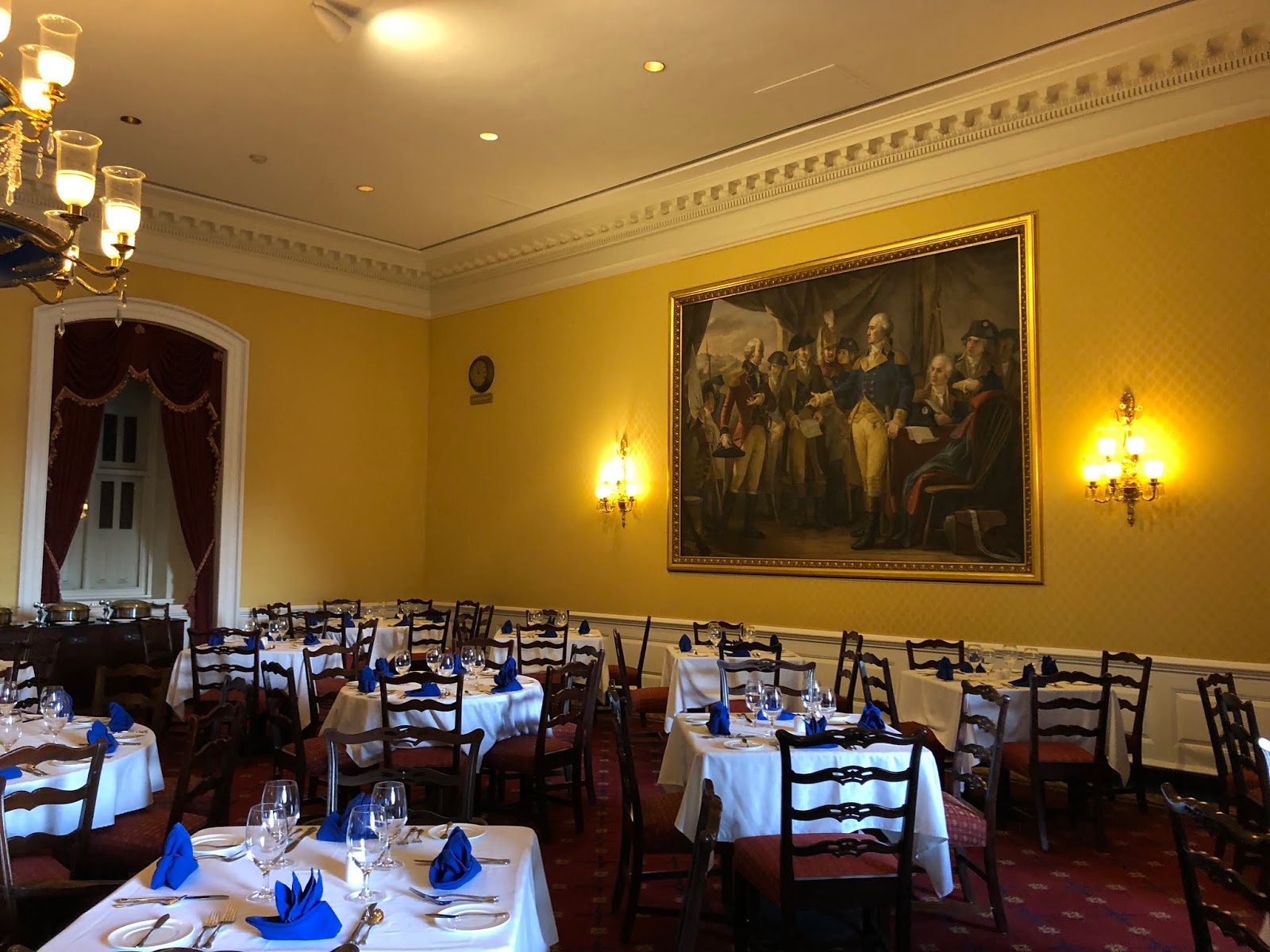 Members' Dining Room at U.S. House of Representatives / 米国下院のメンバーズ ...