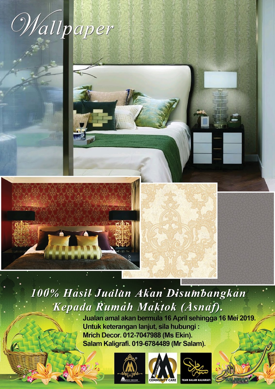 Salam Kaligrafi: KIRIMAN RAYA BONDA. Hadiah Untuk Maktok (Asnaf ...