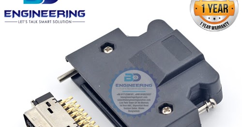 50 pin scsi-connector for Servo Drive Input/output