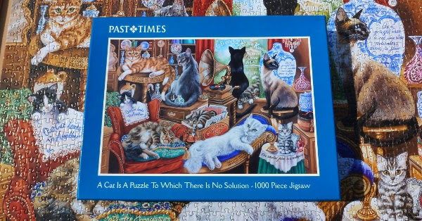 Past Times A Cat is a Puzzle Jigsaw Review