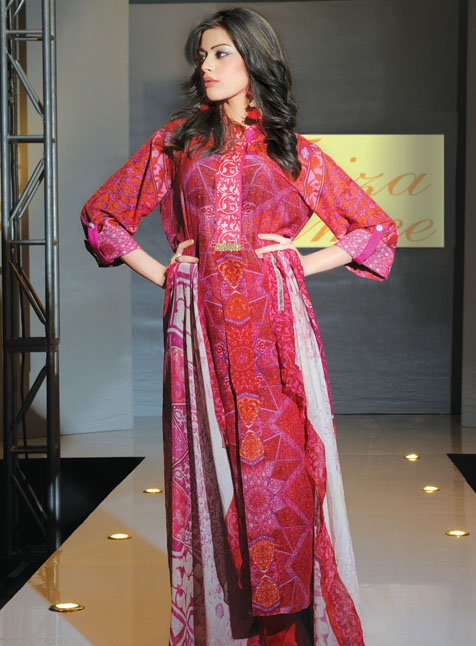 Faiza Samee Lawn Prints Collection 2012 by Alkaram Textiles ~ The ...