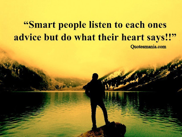 Be smart!! - Quotes mania