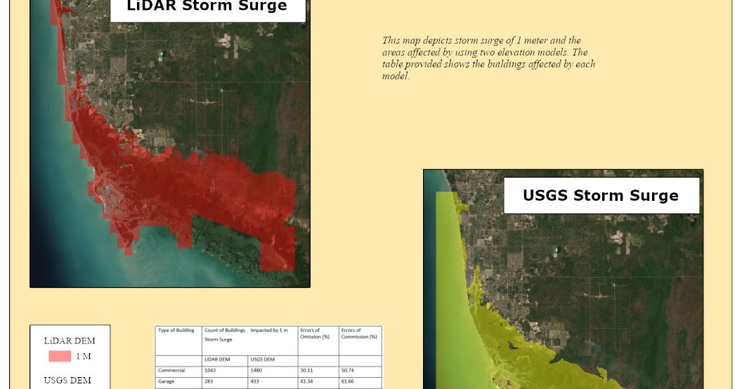 Sarah Buchanan: Student GIS Portfolio: Coastal Flooding