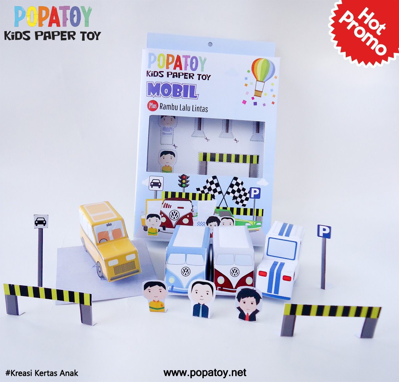 Mainan Anak Kreatif tema Mobil ~ mainan anak edukasi kreatif