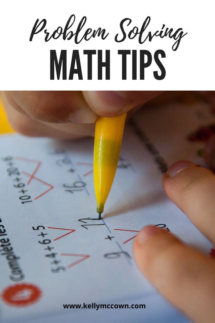 Kelly McCown: 7 Tips for Math Problem Solving