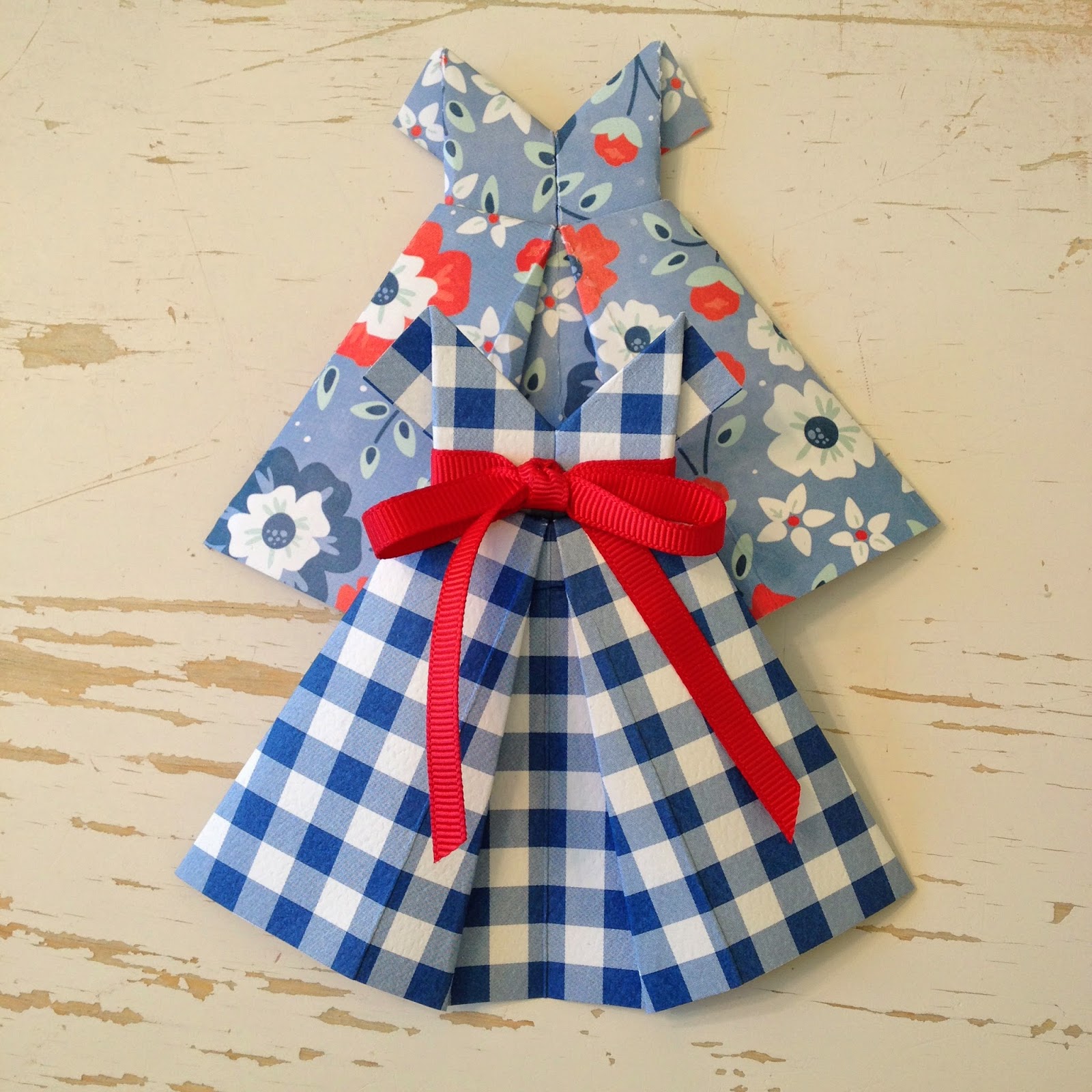 BumbleDo: Origami Dress Tutorial