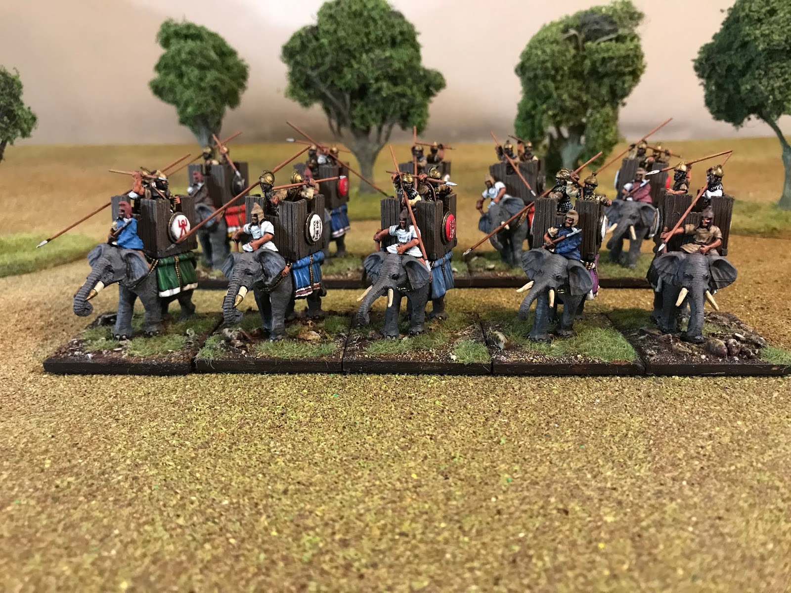 This Life in Lead: 15mm Carthaginian Elephants