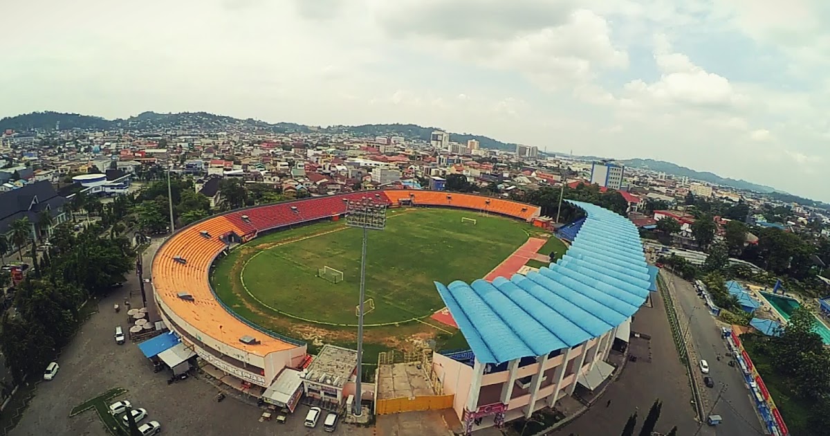 Pesona Foto Udara di Stadion Gor Segiri Samarinda - LANGIT KALTIM