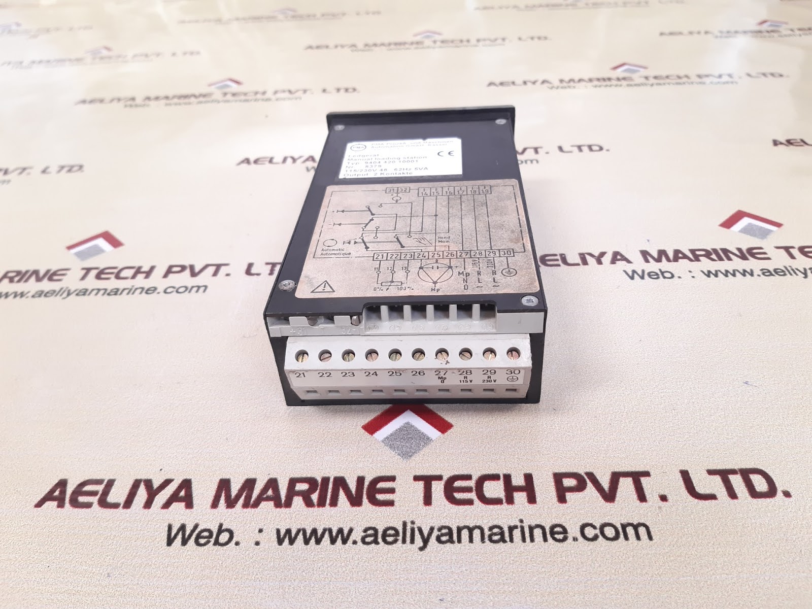 PMA 9404 420 10001 TEMPERATURE CONTROLLER - Aeliya Marine