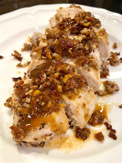 Bourbon Pecan Chicken