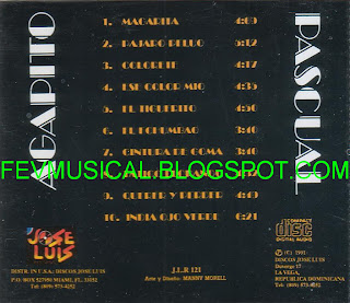 FEV MUSICAL: 1991 - Agapito Pascual & Su Conjunto (Jose Luis)