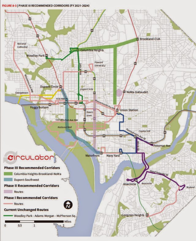 bloomingdale: Phase III Circulator route includes a route along North ...