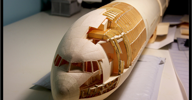 The Ultimate Paper Airplane – Incredibly Detailed Model Of a Boeing 777 ...