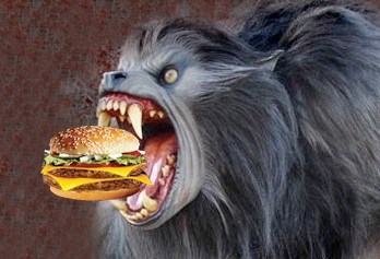 Triumph of a Man Called Da-Da: Da-da's OTHER Secret Burger Recipe of HORROR