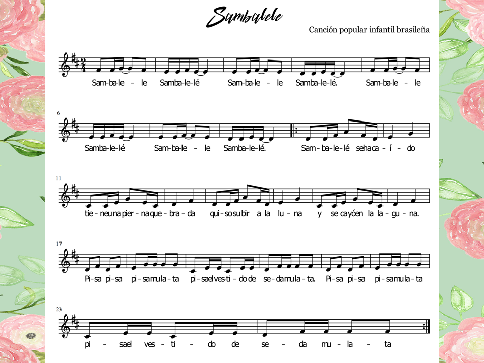 ¿Ideas para una audición? SAMBALELE [Music Ideas]