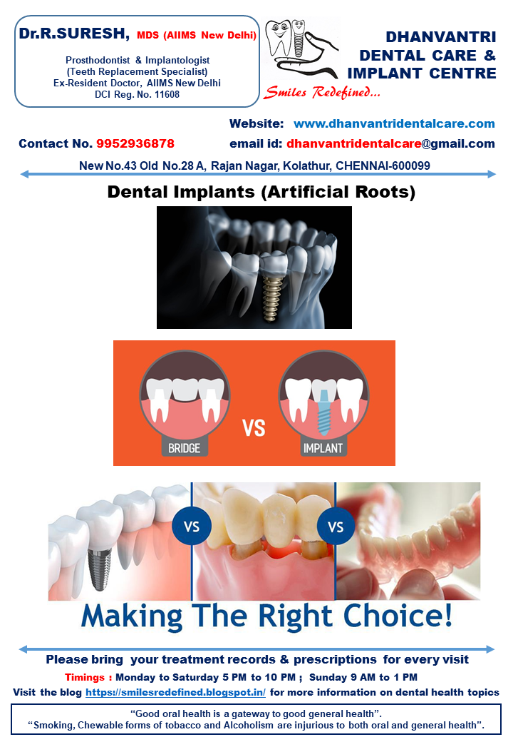 Dental Implants - various treatment options