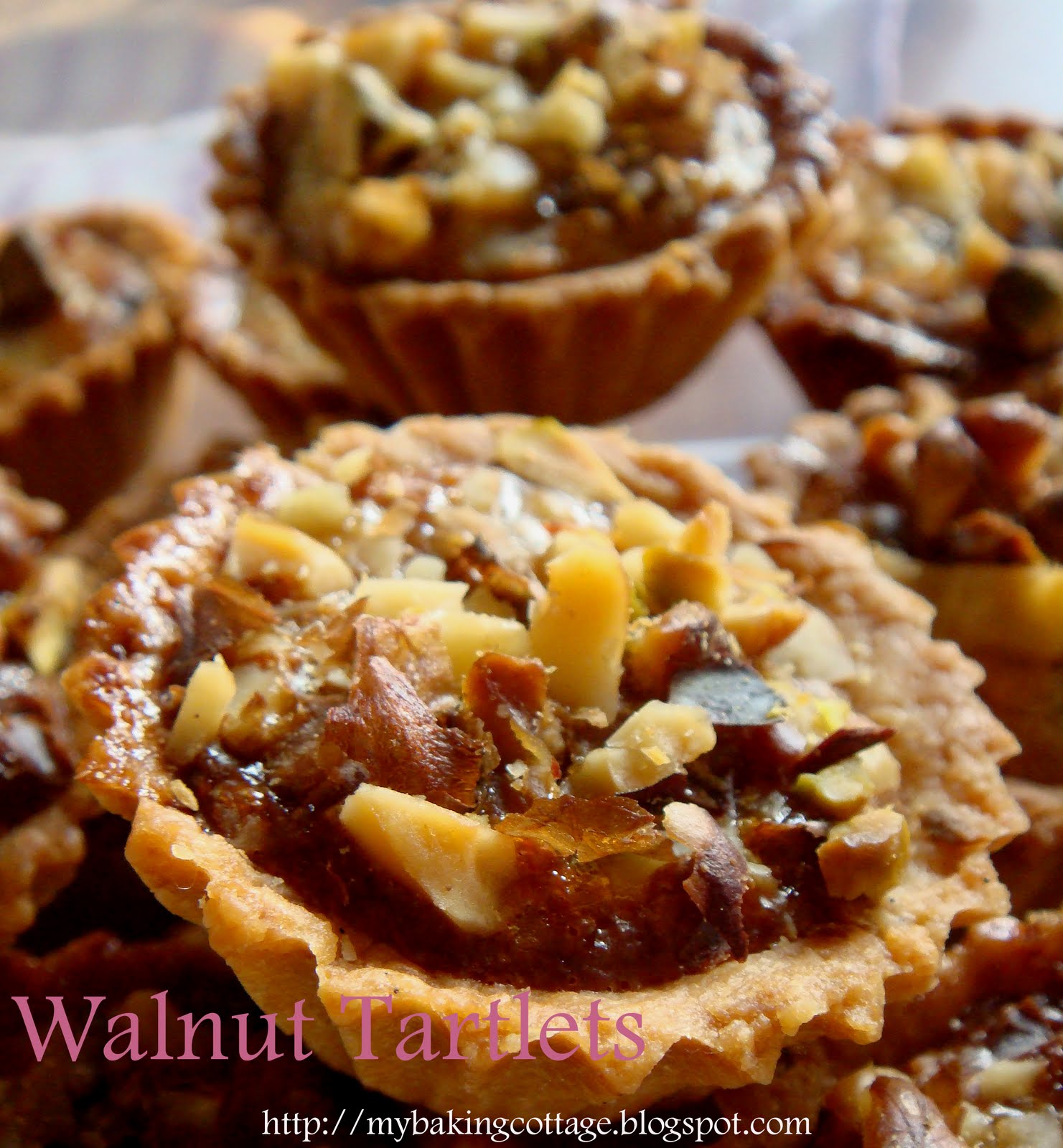 My Baking Cottage: Mini Walnut Tarlets