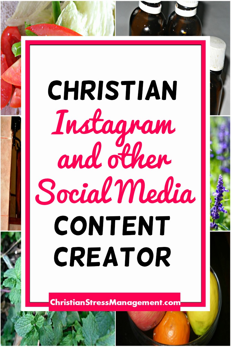 Christian Stress Management: Christian Content Creator