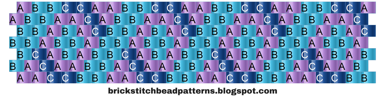 Brick Stitch Bead Patterns Journal: #4 Free Brick Stitch Pony Bead Cuff ...