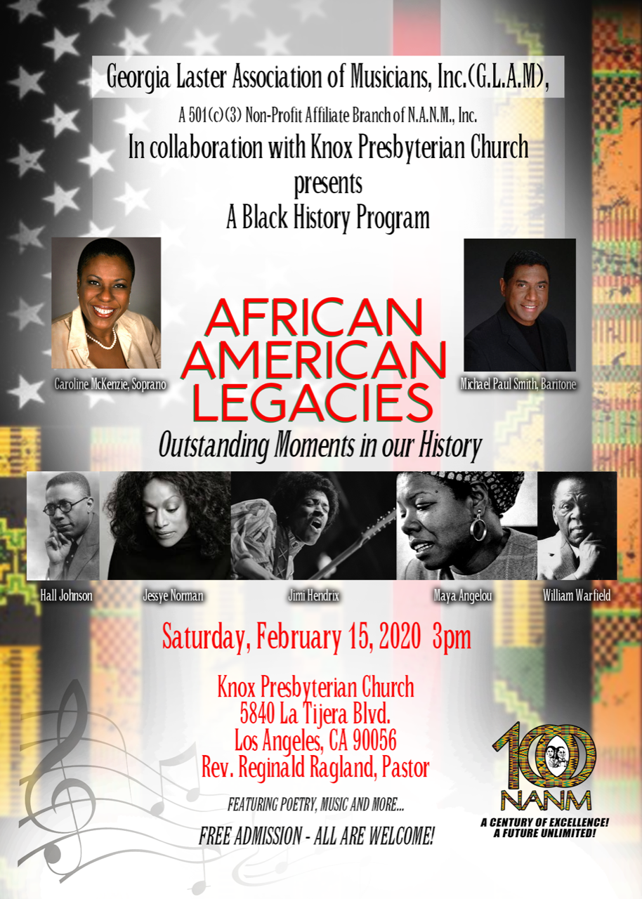 AfriClassical: A Black History Program - African American Legacies ...