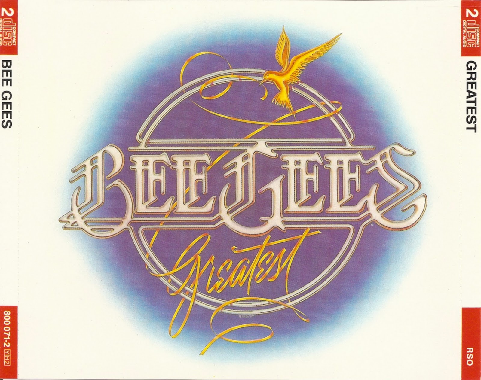 Bee Gees Greatest Hits Album Cover