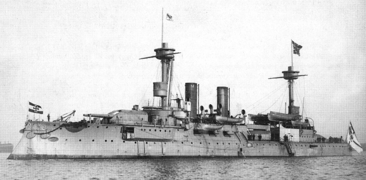 FDRA - Fuerza Naval: Acorazado: SMS Weißenburg (Alemania Imperial ...