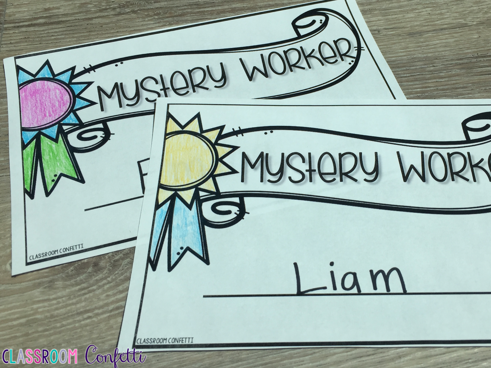 "Mystery" Workers, Readers, and Walkers plus a FREEBIE! - Classroom ...