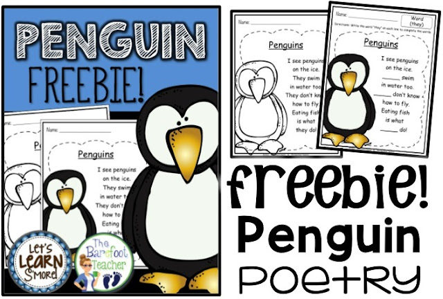 Polar Themed FREEBIES and Activities | The Barefoot Teacher