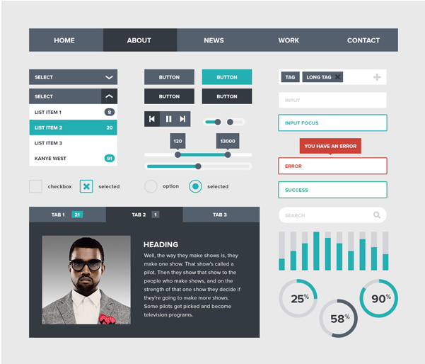 Flat Design. Seni minimalis yang memukau | Mocinna World