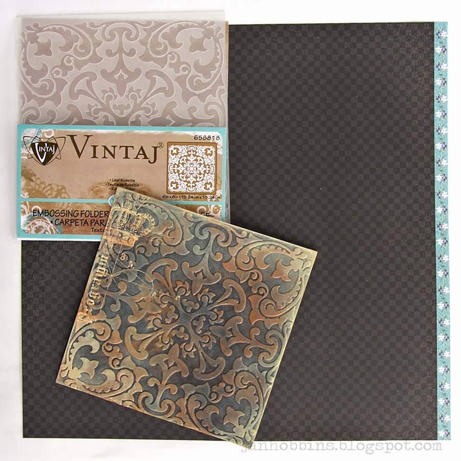 Vintaj and a Layout - In My Own Imagination