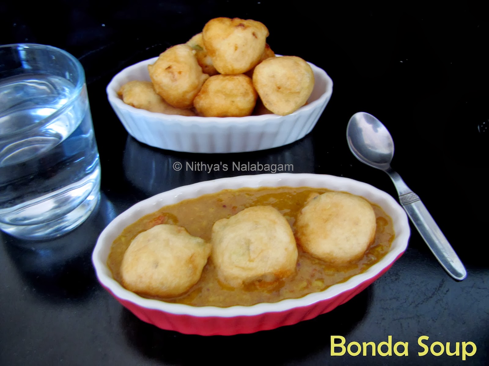 Bonda Soup | step by step pictures |Nithya's Nalabagam
