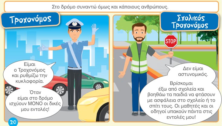 Μαθαίνω τους φωτεινούς σηματοδότες (Φανάρια)