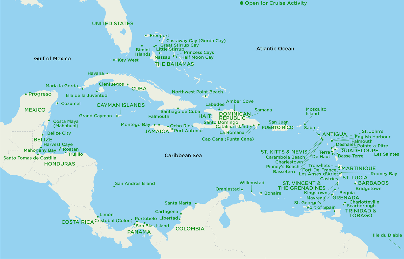 Out To Sea: "Life's a beach again in most Caribbean cruise ports ...