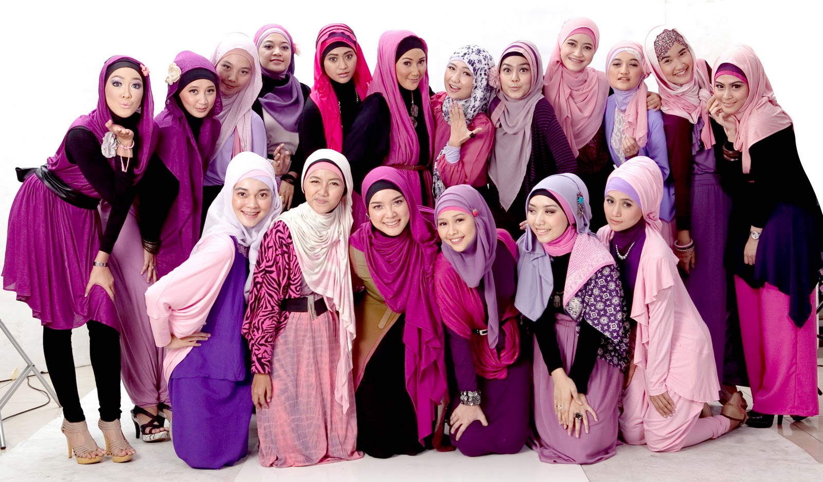 Great duo of Hijab Article Sensible and furthermore Elegant ~ Anugrah ...