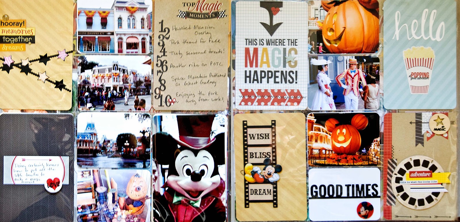 Dictionary's Creative Space: Disney Project Life