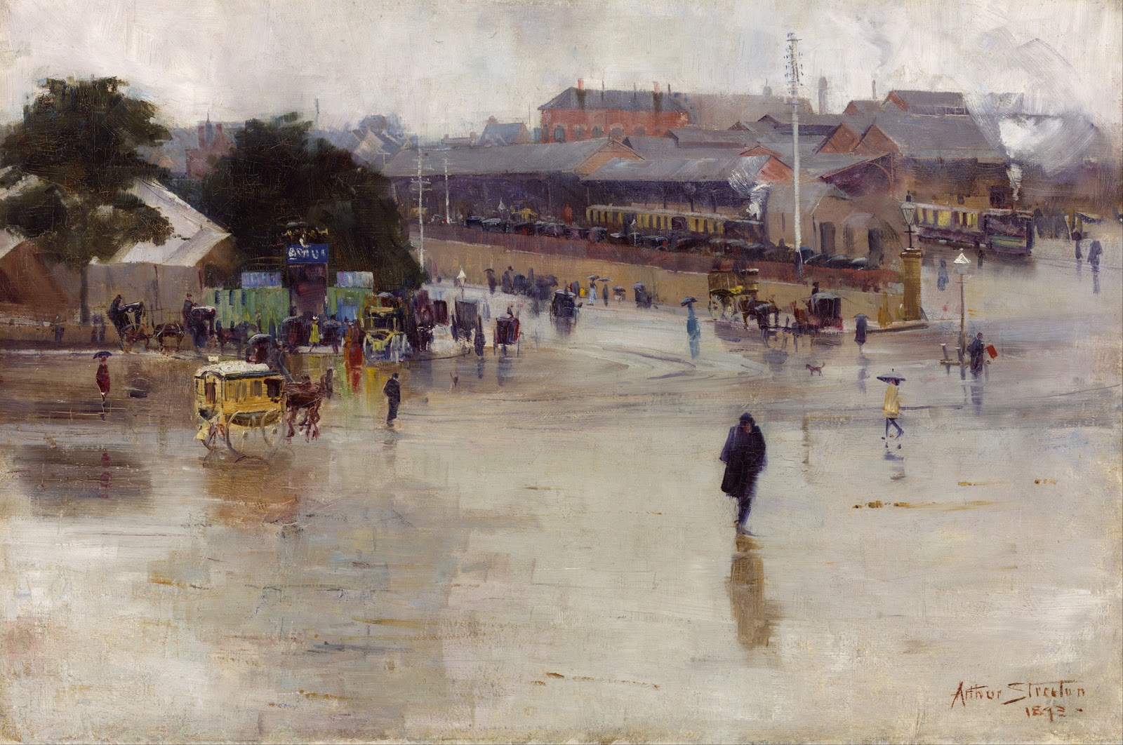 Arthur Streeton | Impressionist painter | Tutt'Art@ | Pittura ...
